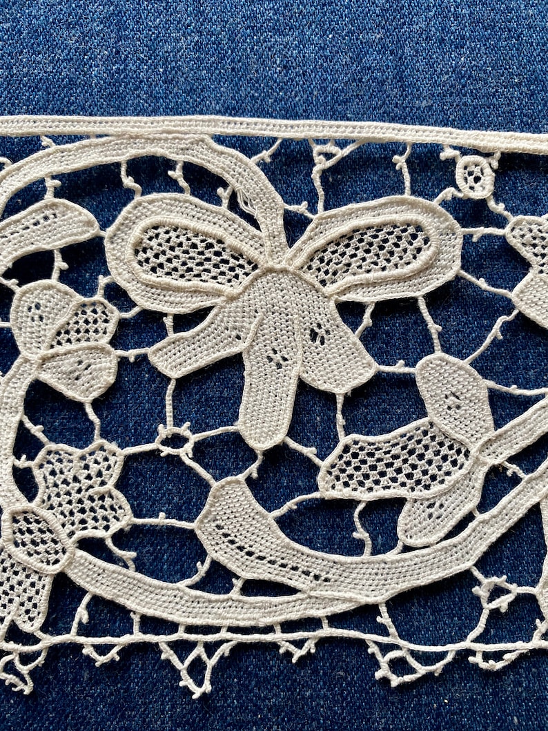 Antique Hand Made Venetian Gros Point Lace - Etsy