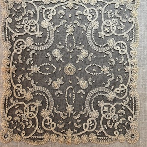 Finest Antique Princess Lace Handkerchief - Etsy