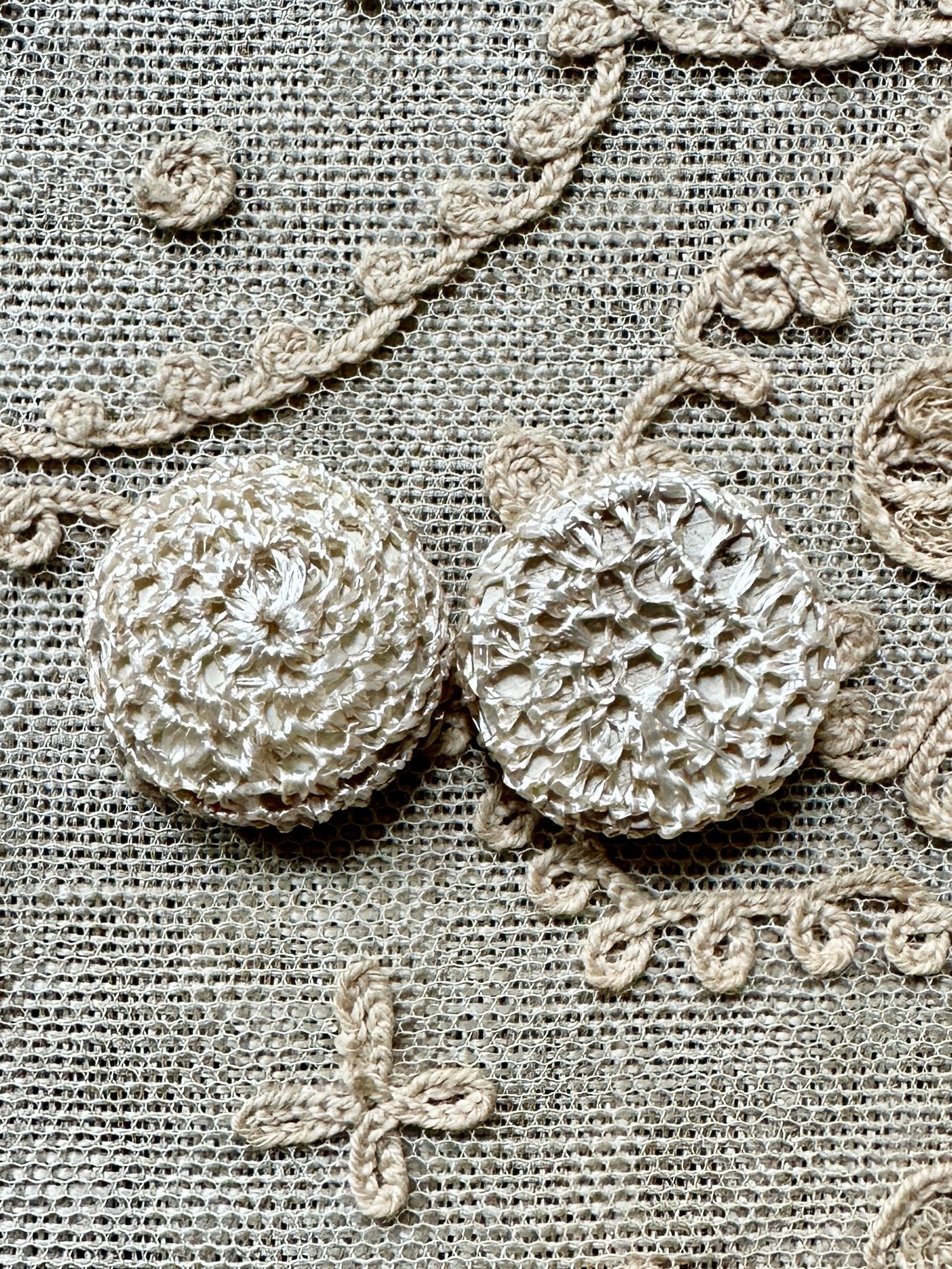 Antique Lacy Hand Crocheted Buttons - Etsy