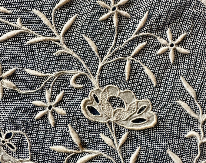 Antique Limerick Lace Collar - Etsy