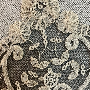 Finest Antique Princess Lace Handkerchief - Etsy
