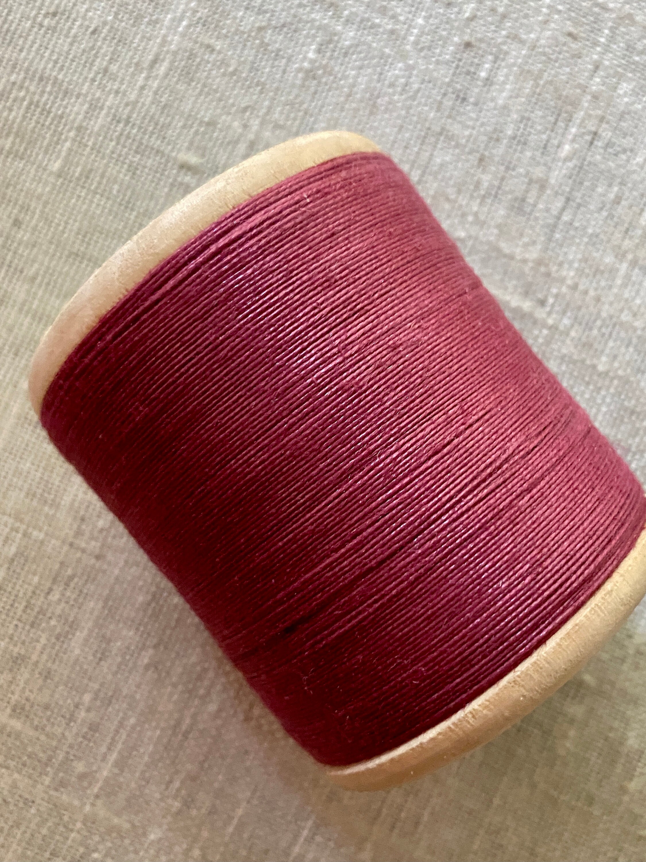 Antique Three Cord Linen Carpet Thread Four Ounce Spool Four - Etsy