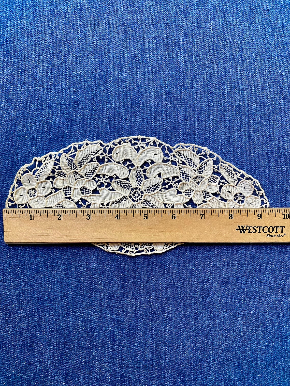 Antique Hand Made Floral Needle Work Appliques | Etsy