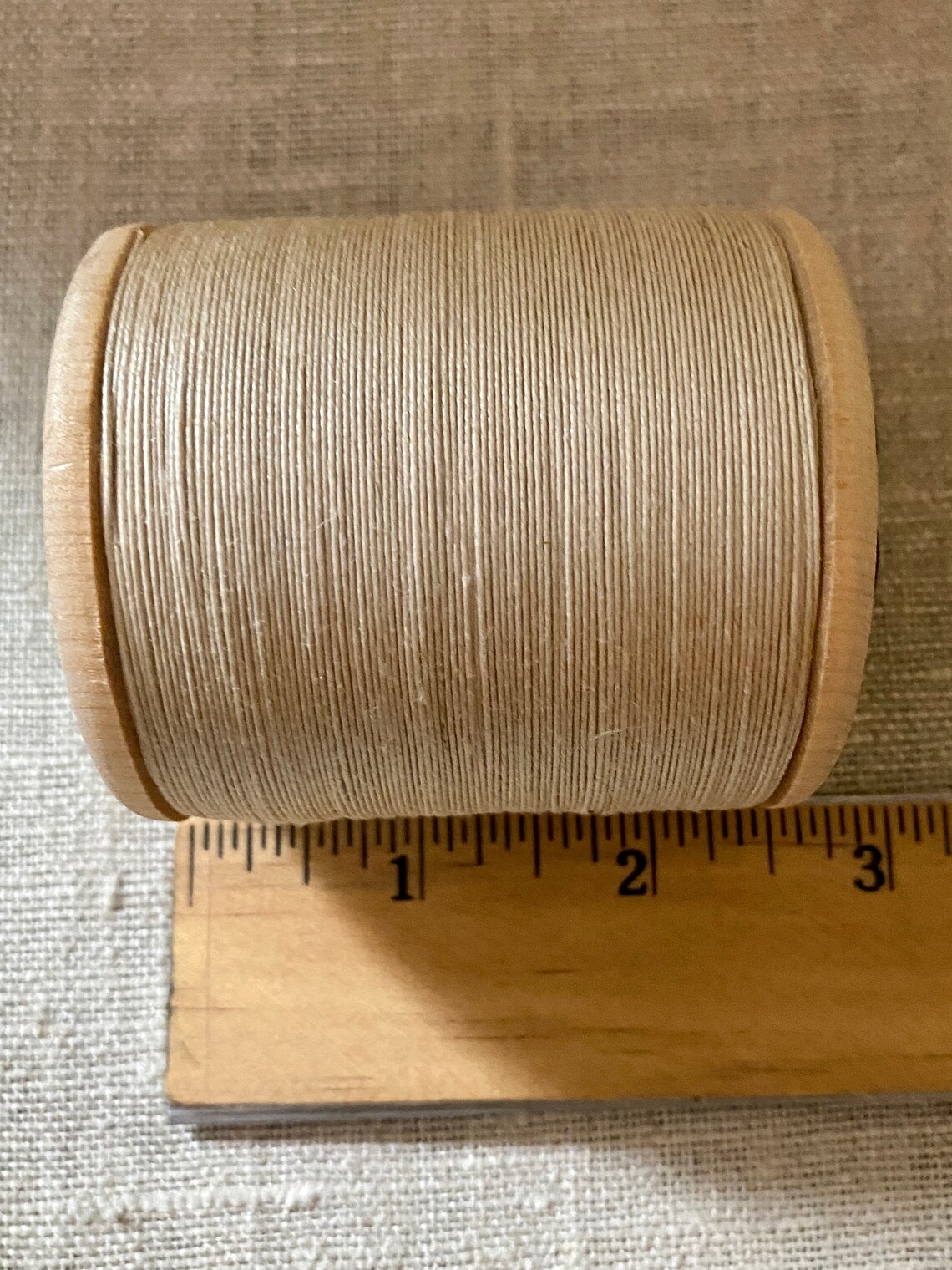 Antique Three Cord Linen Carpet Thread Four Ounce Spool Four - Etsy