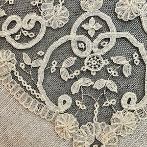 Finest Antique Princess Lace Handkerchief - Etsy