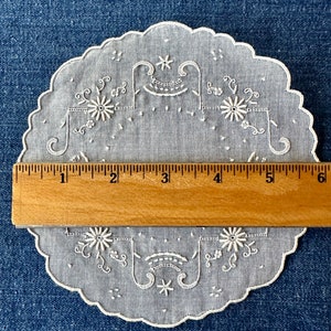 Ten Antique Hand Embroidered Organdy Mats - Etsy