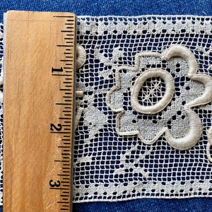 Hand Made Netted Filet Lace by the Yard 3.5 Inch Width - Etsy