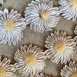 Four Antique Hand Sewn Rick Rack Flowers - Etsy