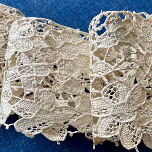 Antique Hand Made Venetian Gros Point Lace Length - Etsy