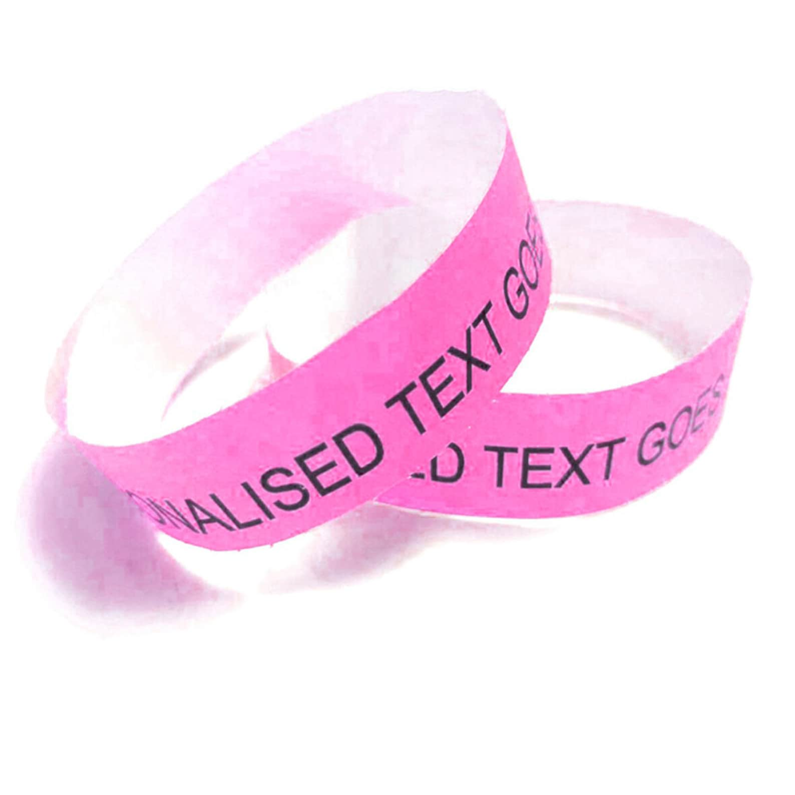 Wristbands Tyvek 3/4" Security Event Paper Party Custom Printed ID ...
