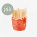 Cute French Fries PNG, PNG for Sublimation, French Fries Png ...