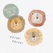 Lions Seamless Fabric Design, Cute Lion Pattern, Watercolor Surface ...