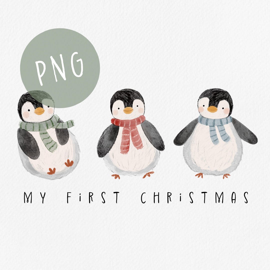 My First Christmas PNG, Png Sublimation, Heat Transfer Design ...