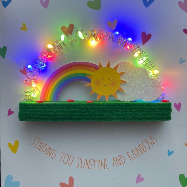 Rainbow Card - Etsy UK