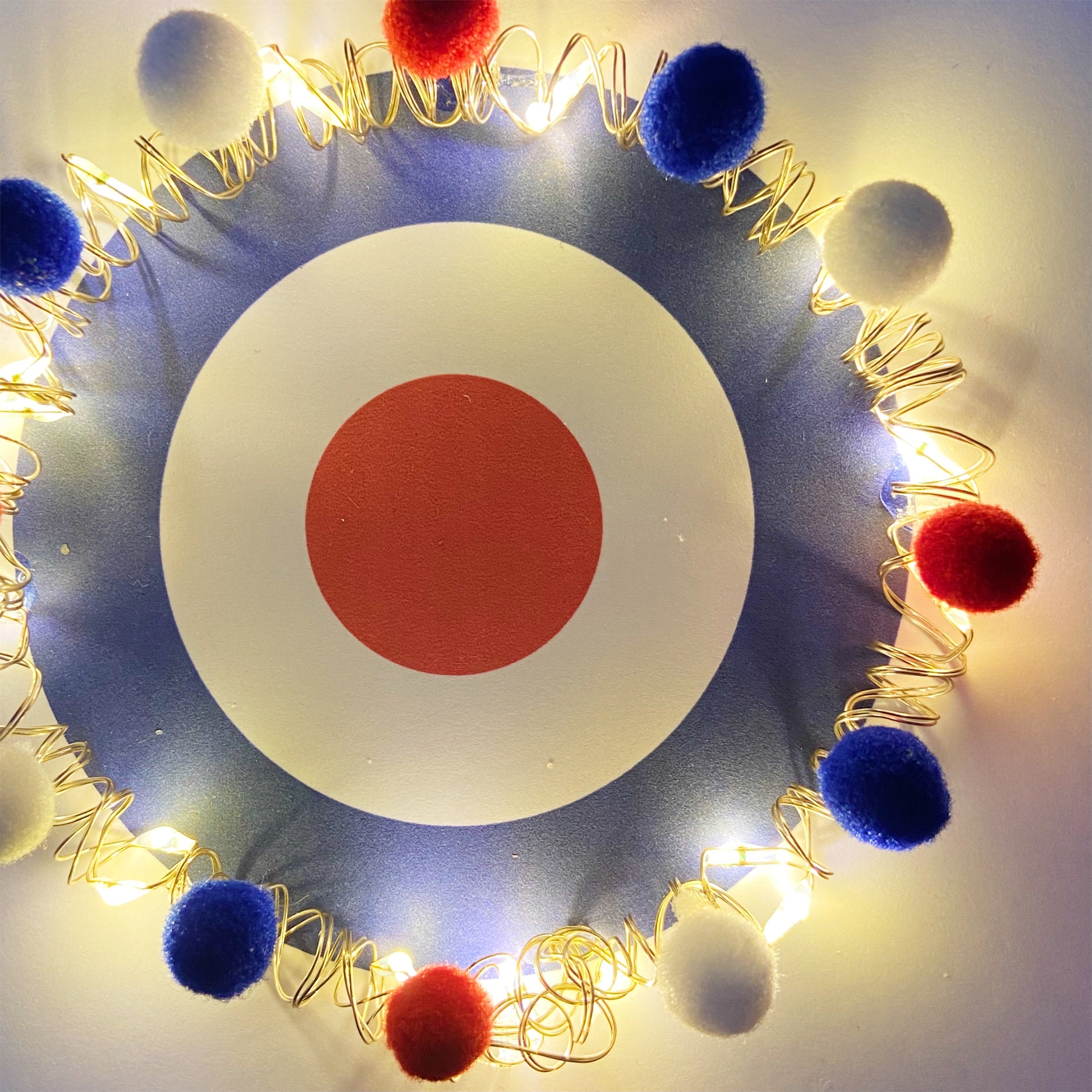 Mod Birthday Card Light up Card Light up Mod Target Card - Etsy