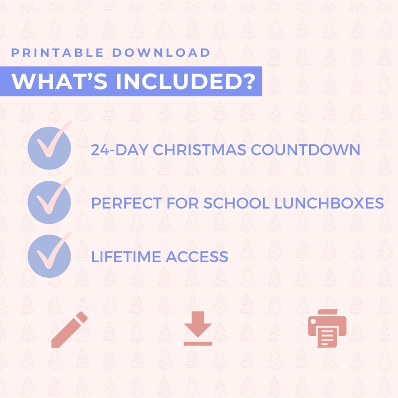 Lunchbox Notes, Christmas Lunchbox Notes, Christmas Countdown, Advent ...