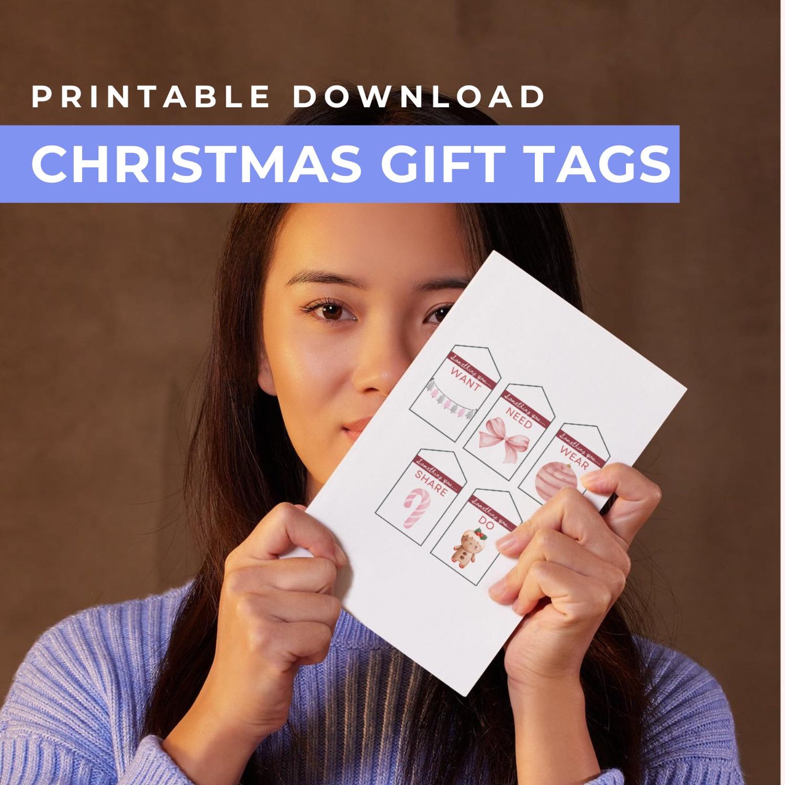 Something Gift Tags, DIY Gift Tags, Printable Gift Tags, Christmas Gift ...