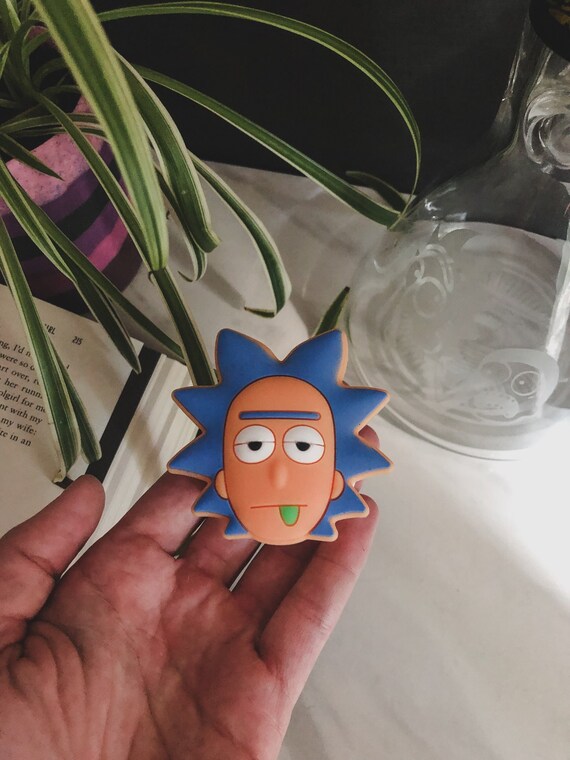 Drooling Rick & Smiling Morty 20ml Silicone Dab Container | Etsy