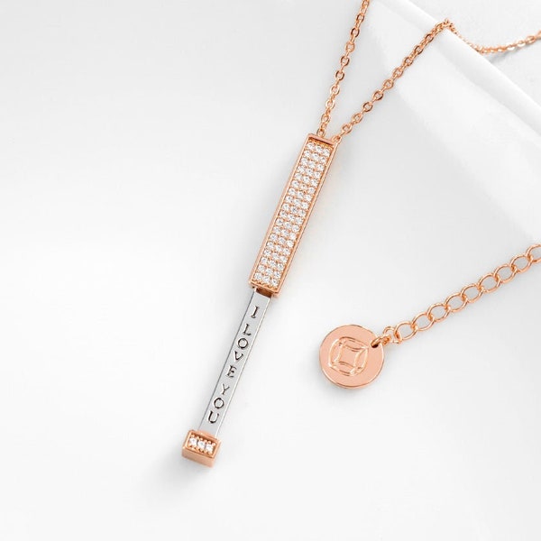 Secret Message Necklace - Etsy