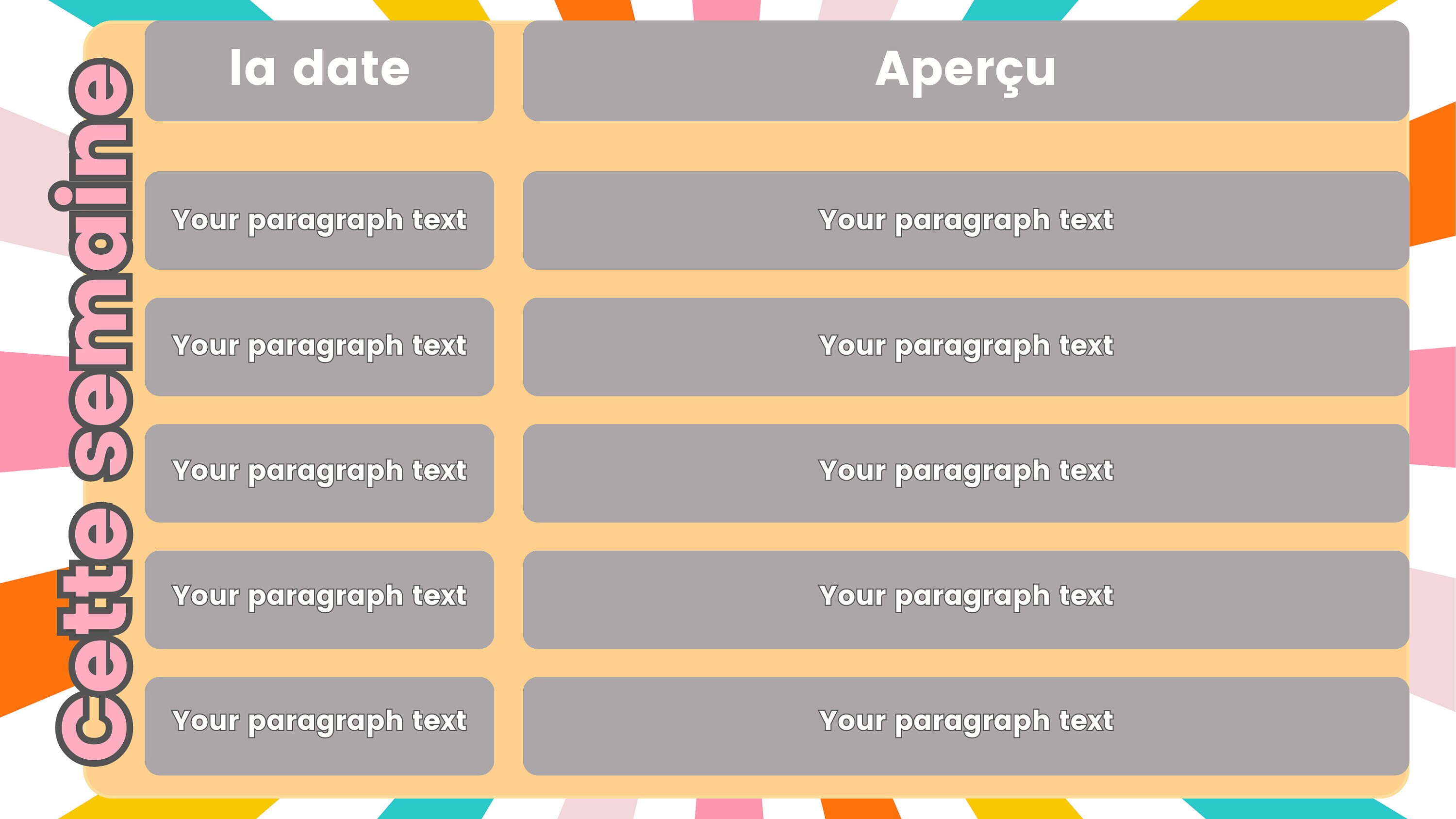 Editable French Classroom Morning Meeting Slides Daily Agenda Slides in ...