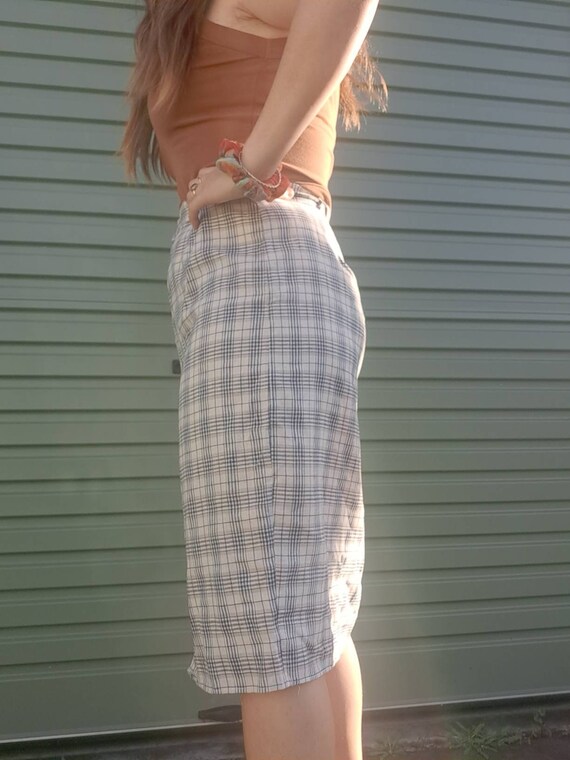 Vintage plaid made in Australia pencil skirt - Gem