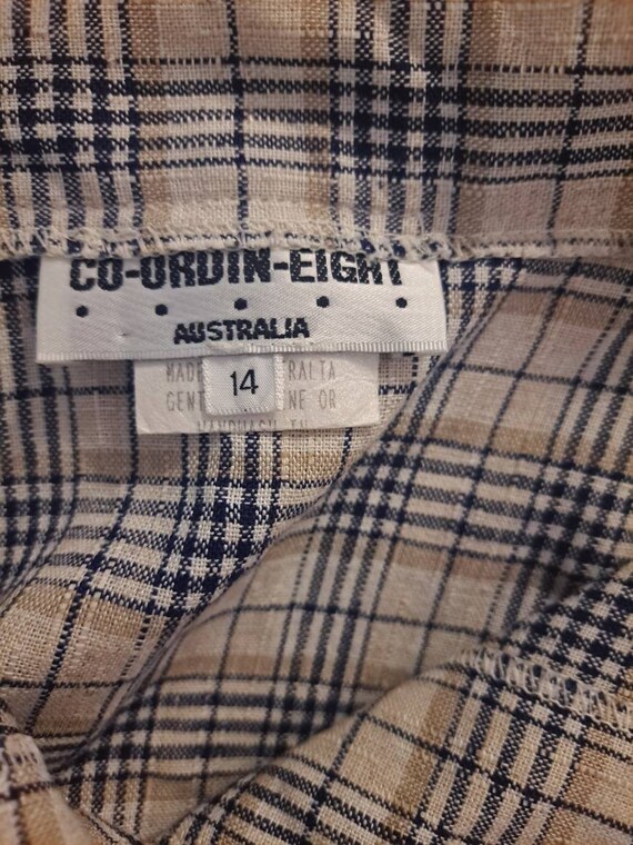Vintage plaid made in Australia pencil skirt - Gem
