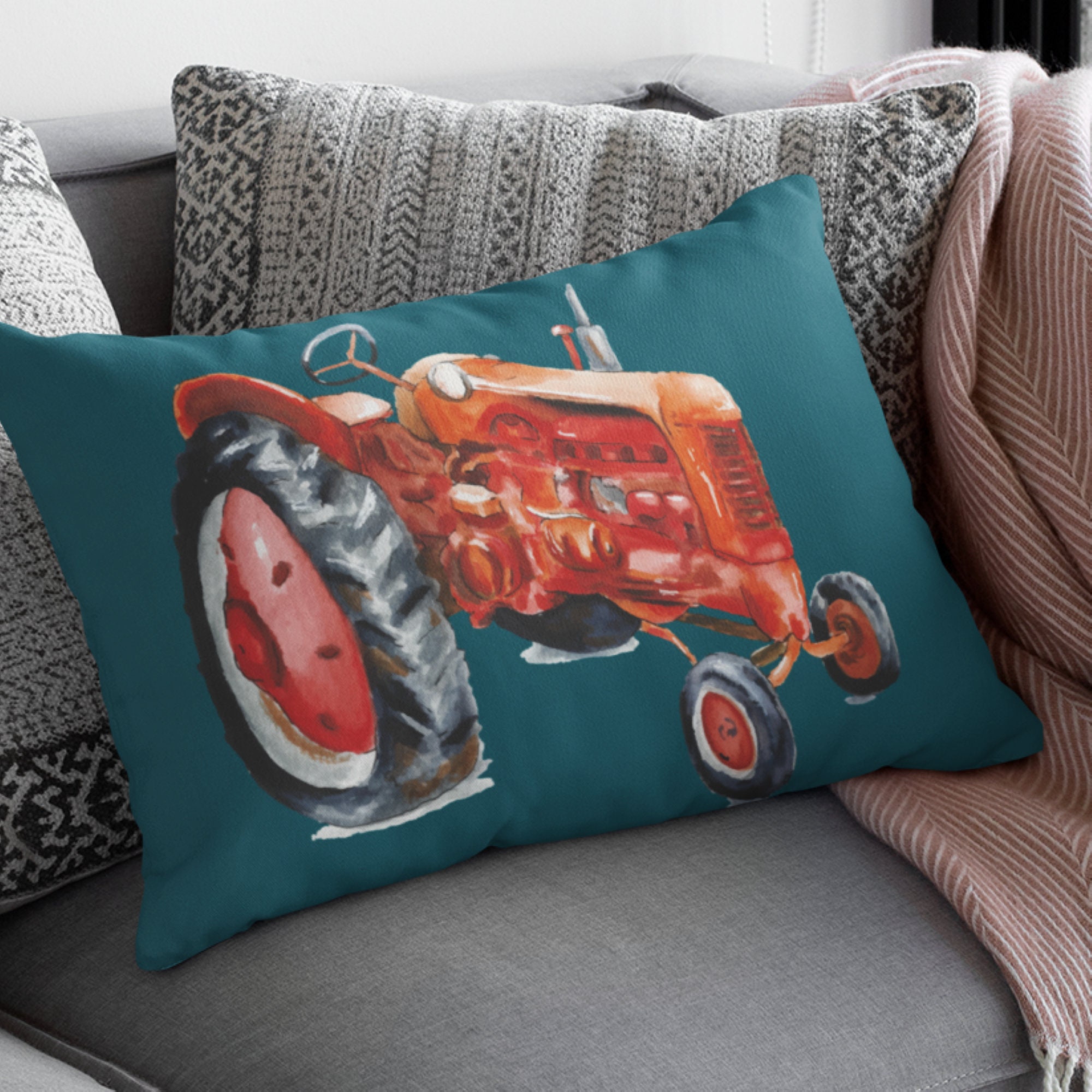 Old Orange Case Tractor Farmhouse Decor PNG, SVG, and JPEG Digital ...