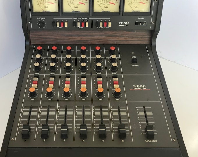 TEAC Model 2A Mixer W/mb-20 Meter Bridge - Etsy