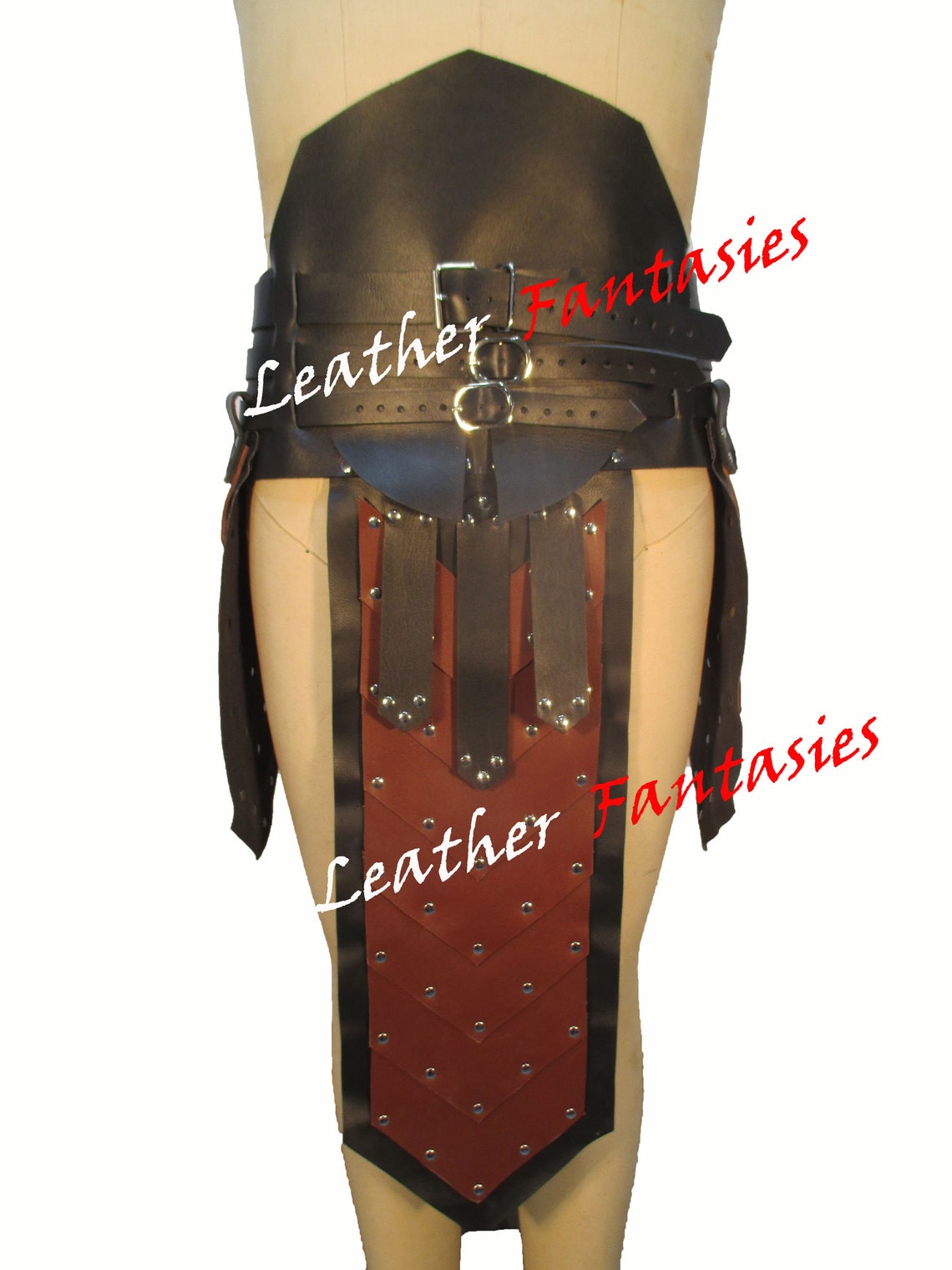 Genuine Leather Medieval LARP Faulds Tassets Viking Waist Hip - Etsy