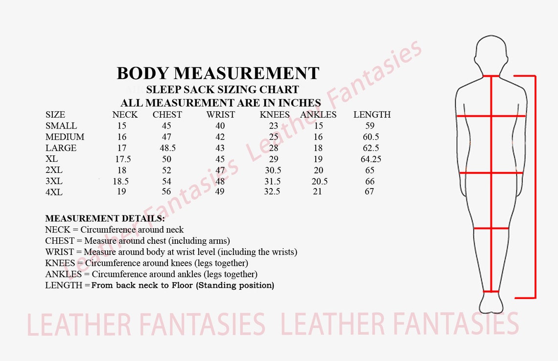 Real Leather Sleep Sack Body Bag Black Genuine Leather Bondage | Etsy