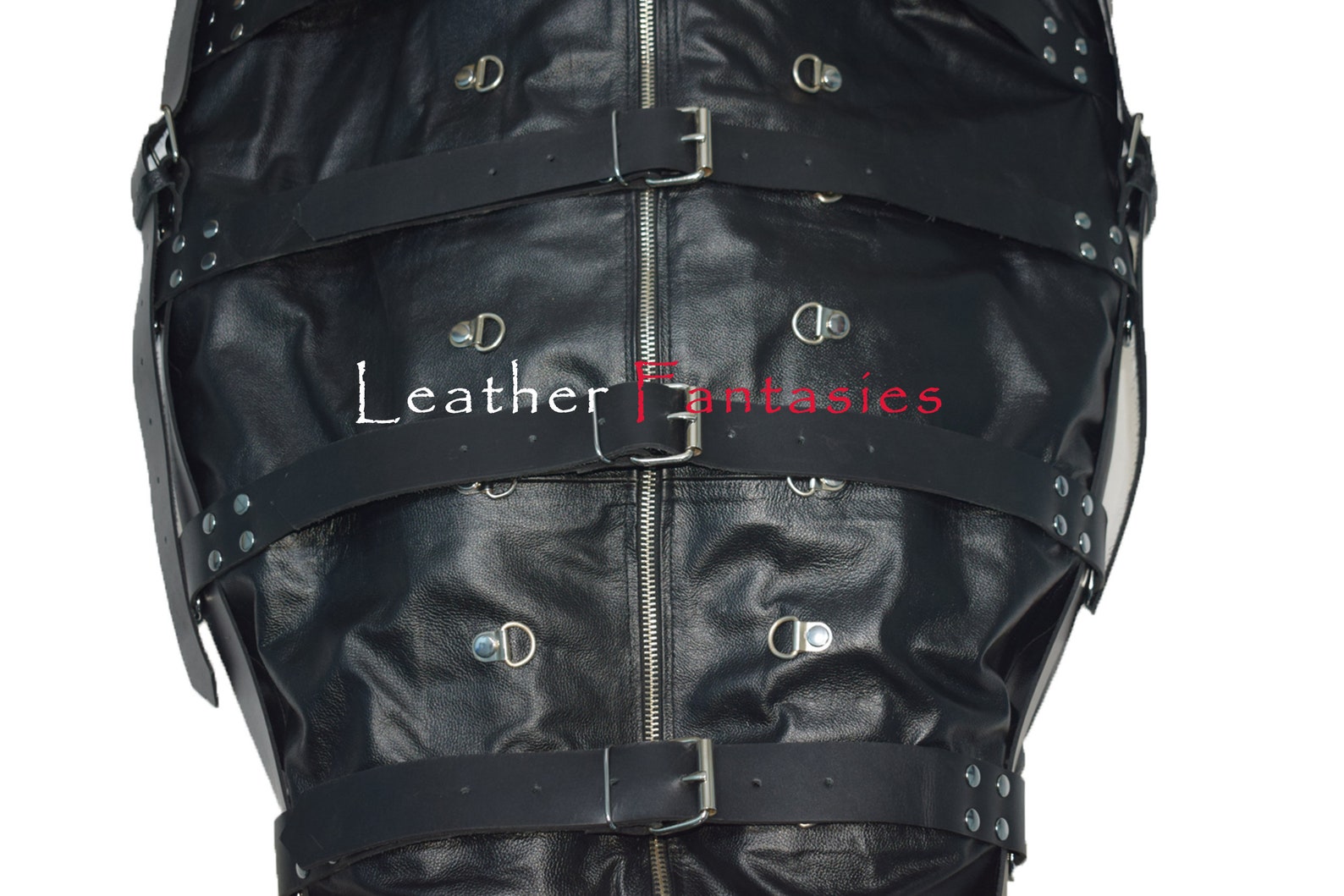 Real Leather Sleep Sack Body Bag Black Genuine Leather Bag Restricted ...