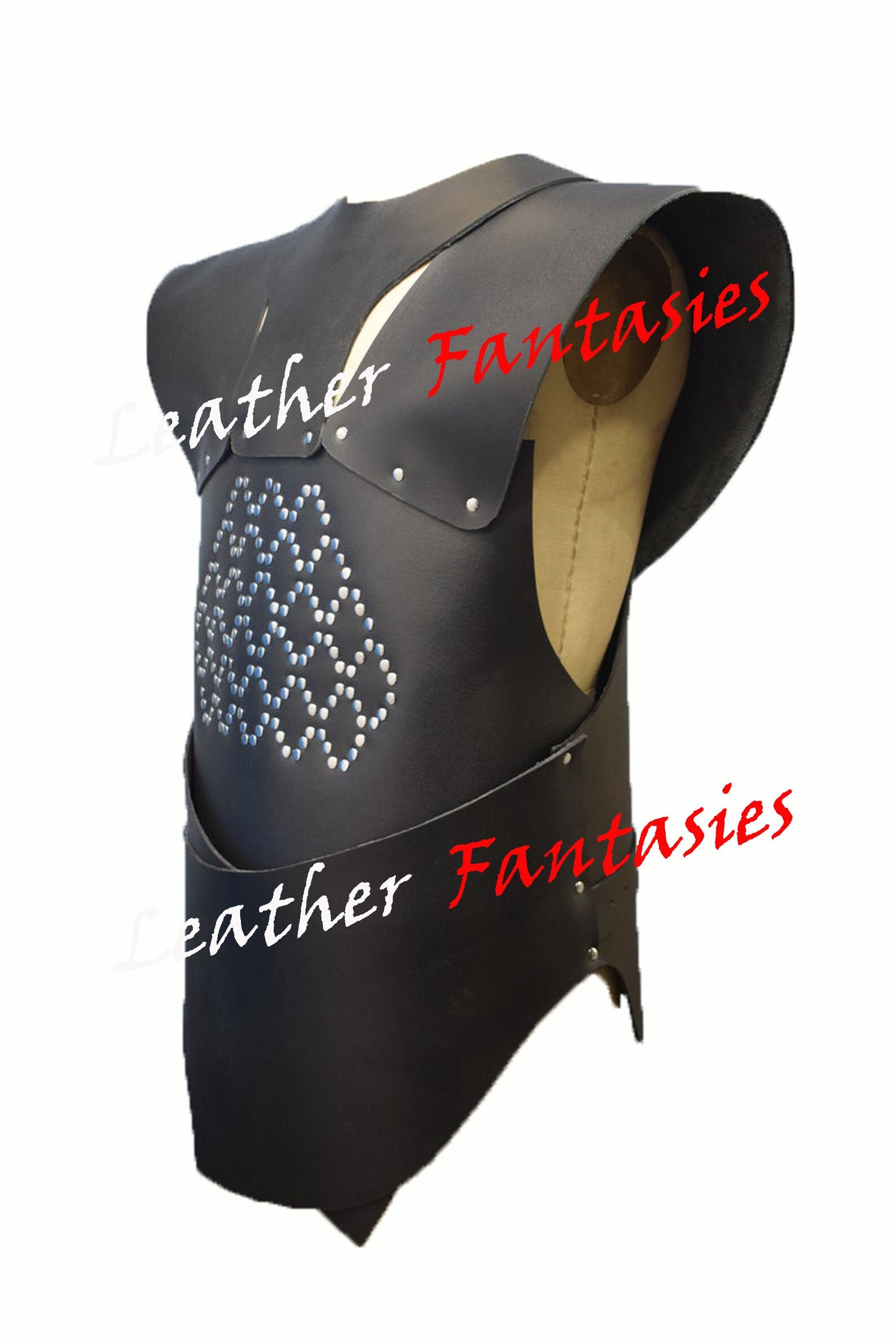 Real Leather Game of Thrones Unsullied Grey Worm Theatrical Armor LARP ...