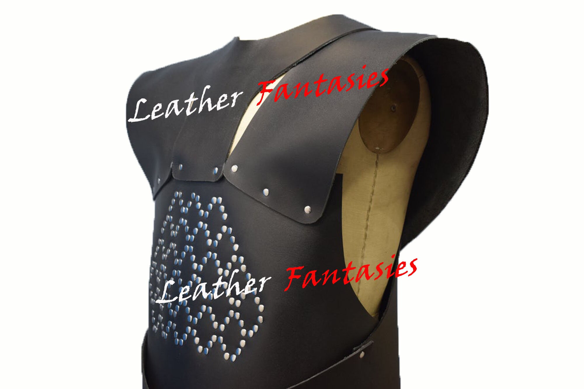 Real Leather Game of Thrones Unsullied Grey Worm Theatrical Armor LARP ...