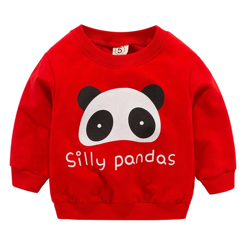 Autumn Cartoon Baby Girls Sweatshirts Christmas Children Hoodies Animal ...
