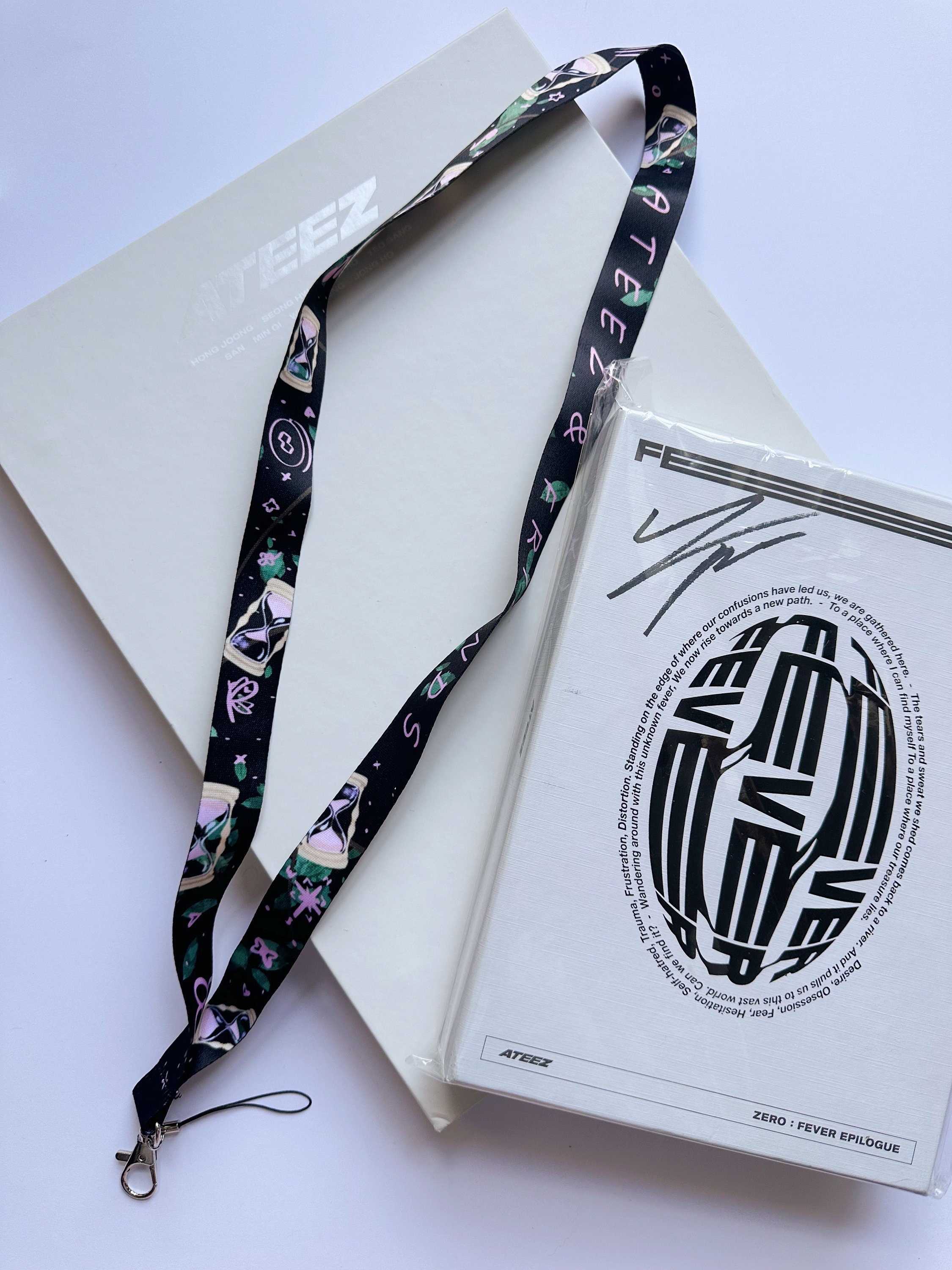 ATEEZ Anniversary Ateez and Friends Atiny Lanyard - Etsy