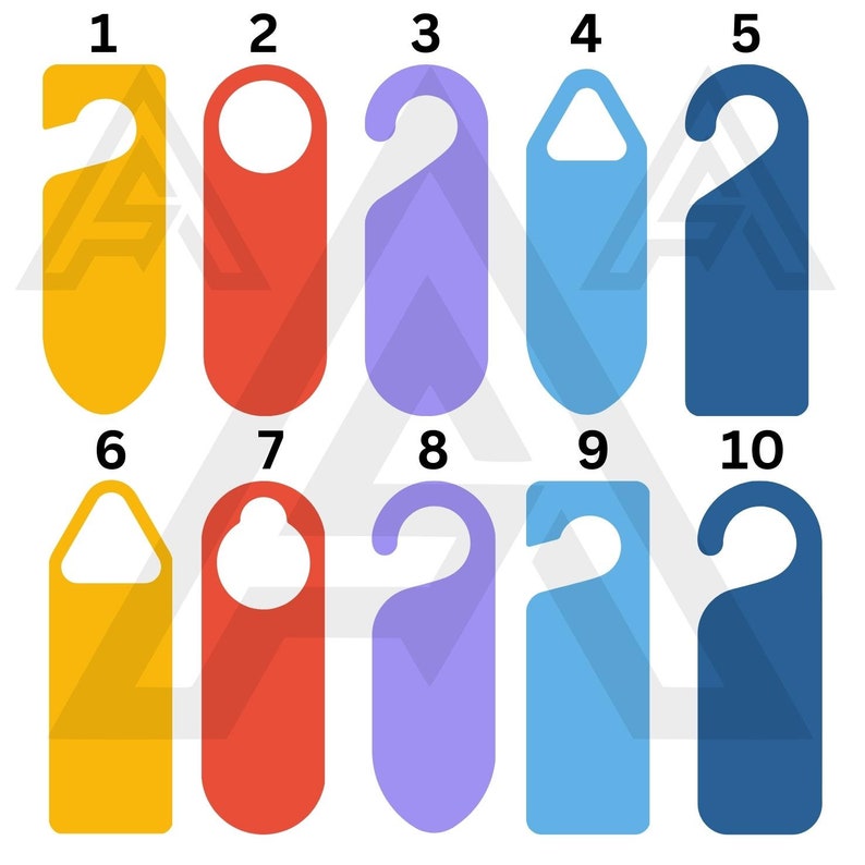 Customisable Door Handle Hanger Family and Friends I Gifts I Hotels I ...