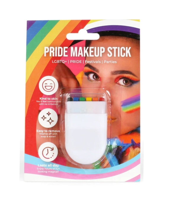 Rainbow Pride Face Paint