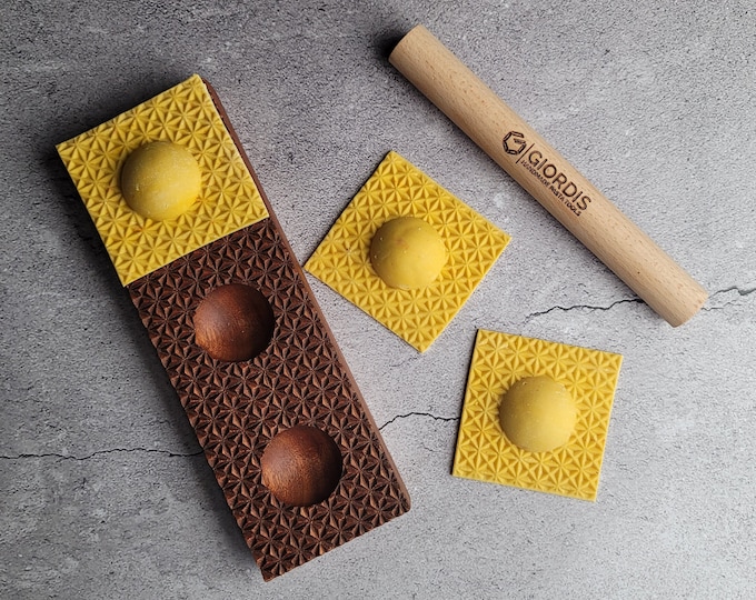 Ravioli Trio Mold TRIGONOMETRY Sapele Rt401sa,ravioli Mold, Wooden ...