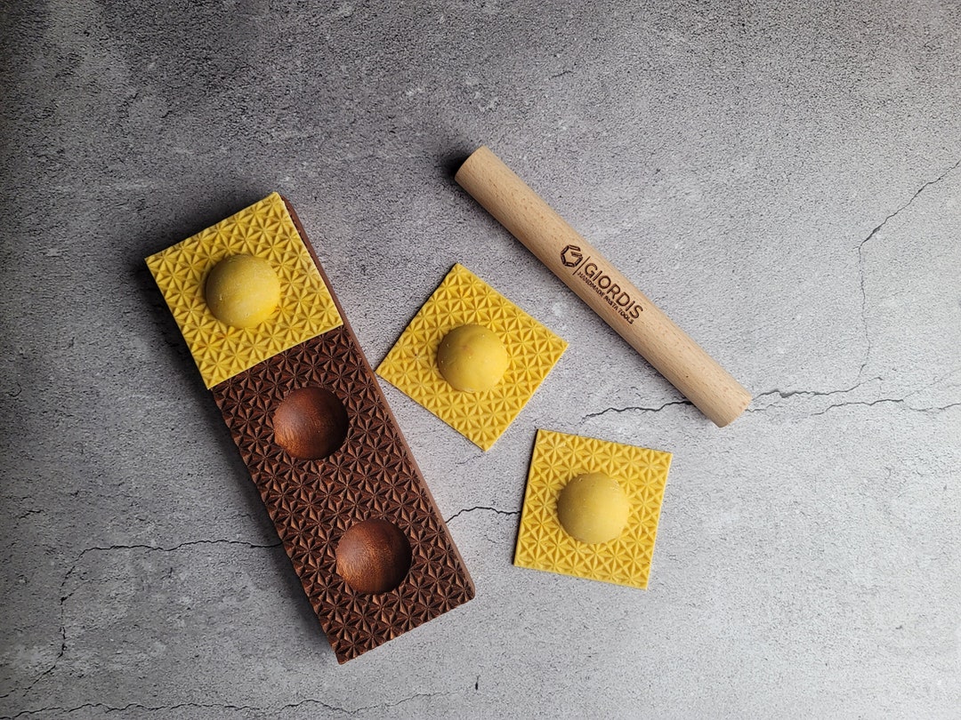 Handmade Sapele Wood Ravioli Mold: Trigonometry Trio Design - Etsy