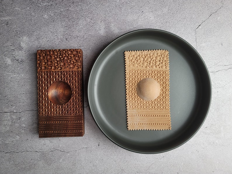 Mixed Pasta Mold TWO Sapele M201SA , Ravioli Mold, Wooden Ravioli Mold ...