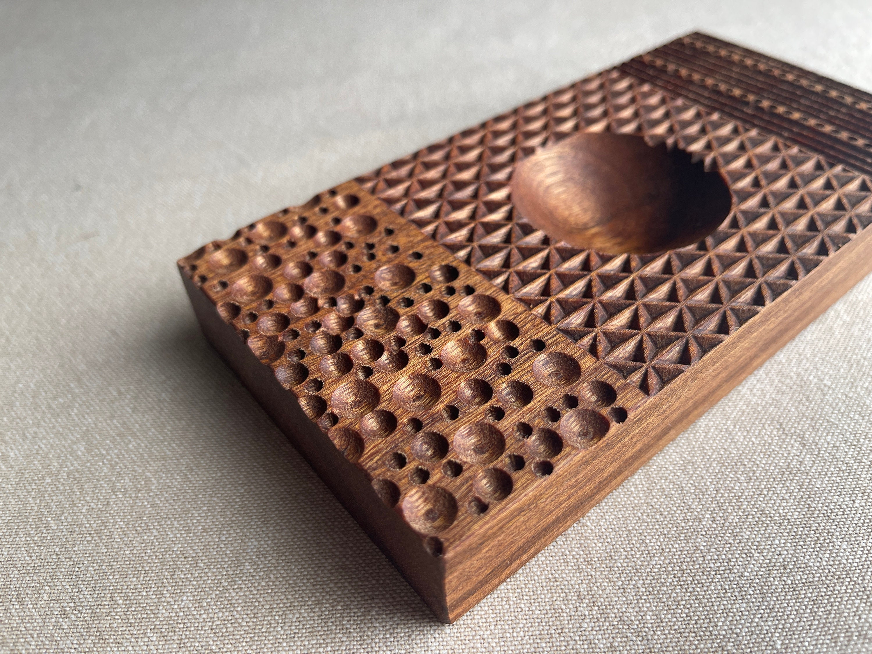 Mixed Pasta Mold TWO Sapele M201SA , Ravioli Mold, Wooden Ravioli Mold ...