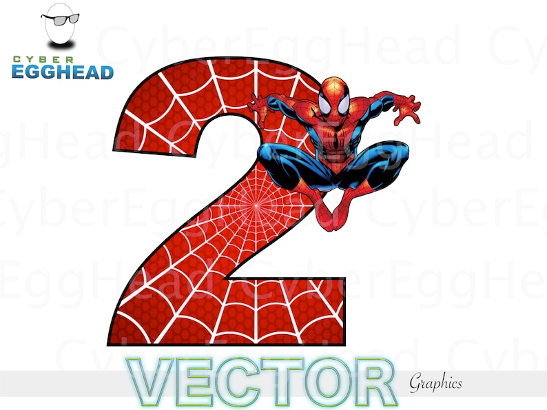 Spider-man 0-9 Numbers Font SVG | Numbers Spider-man SVG | Birthday ...