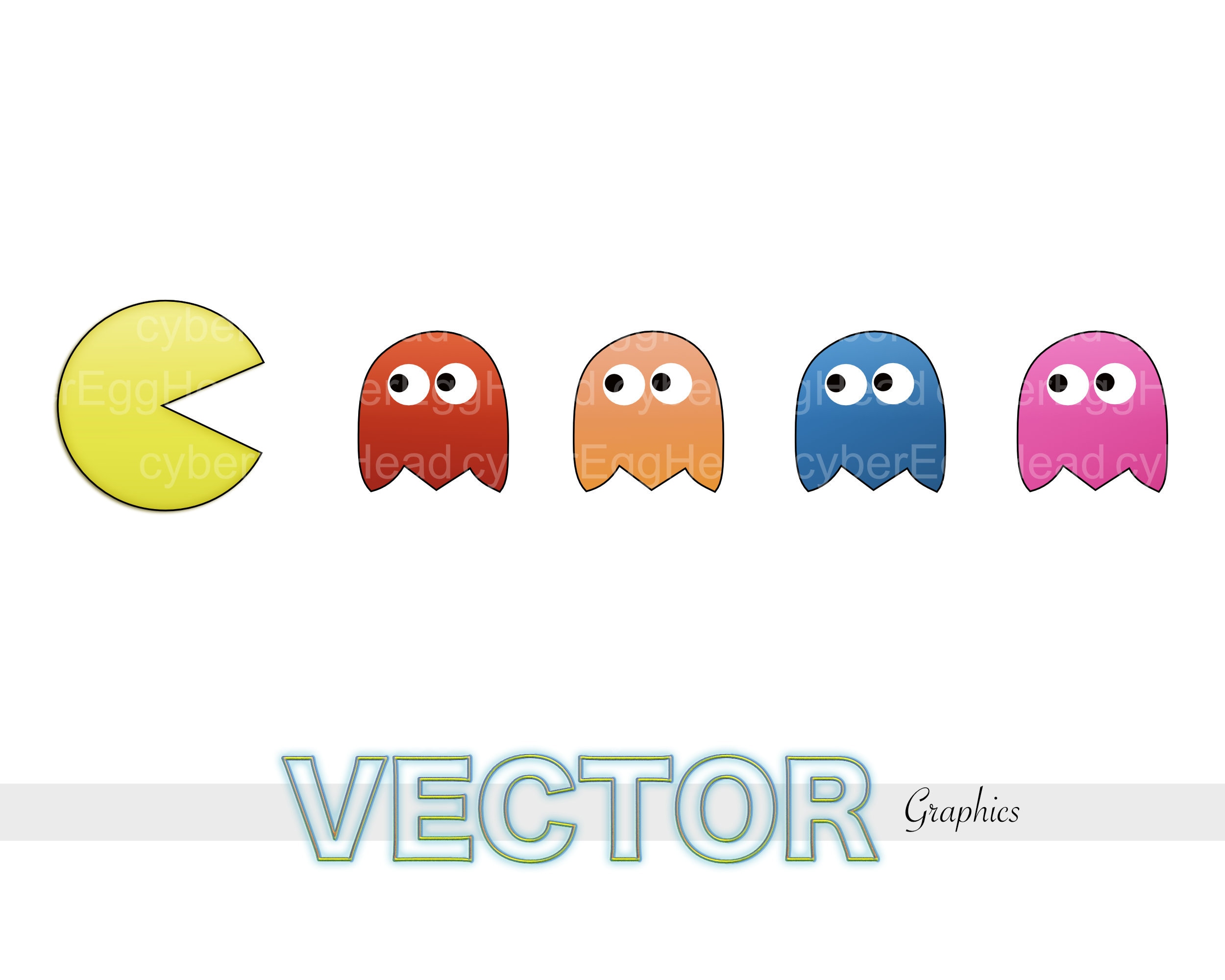 Pac Man SVG Classic Pac Man Game Svg Classic Games Lover | Etsy
