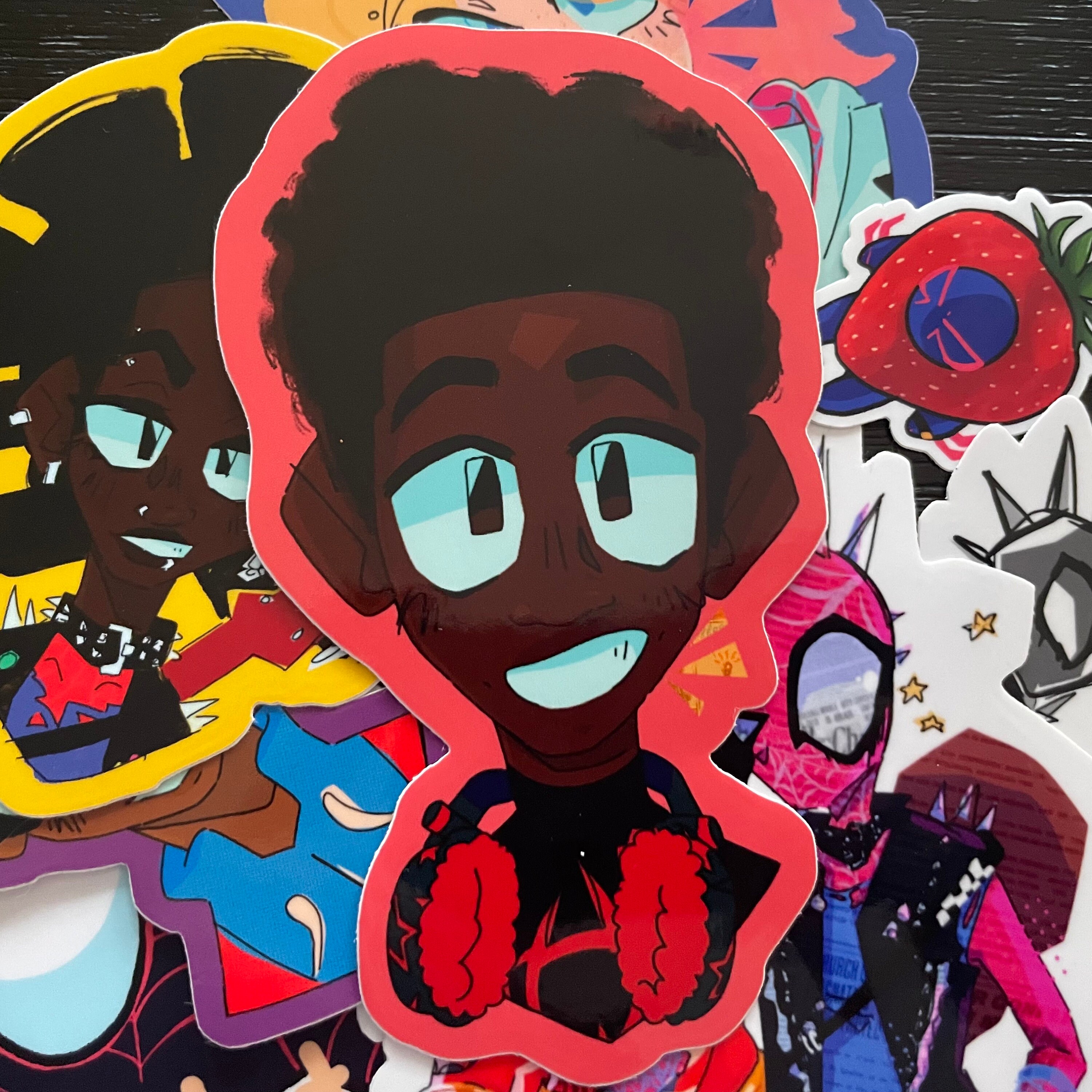 Spiderverse Stickers - Etsy