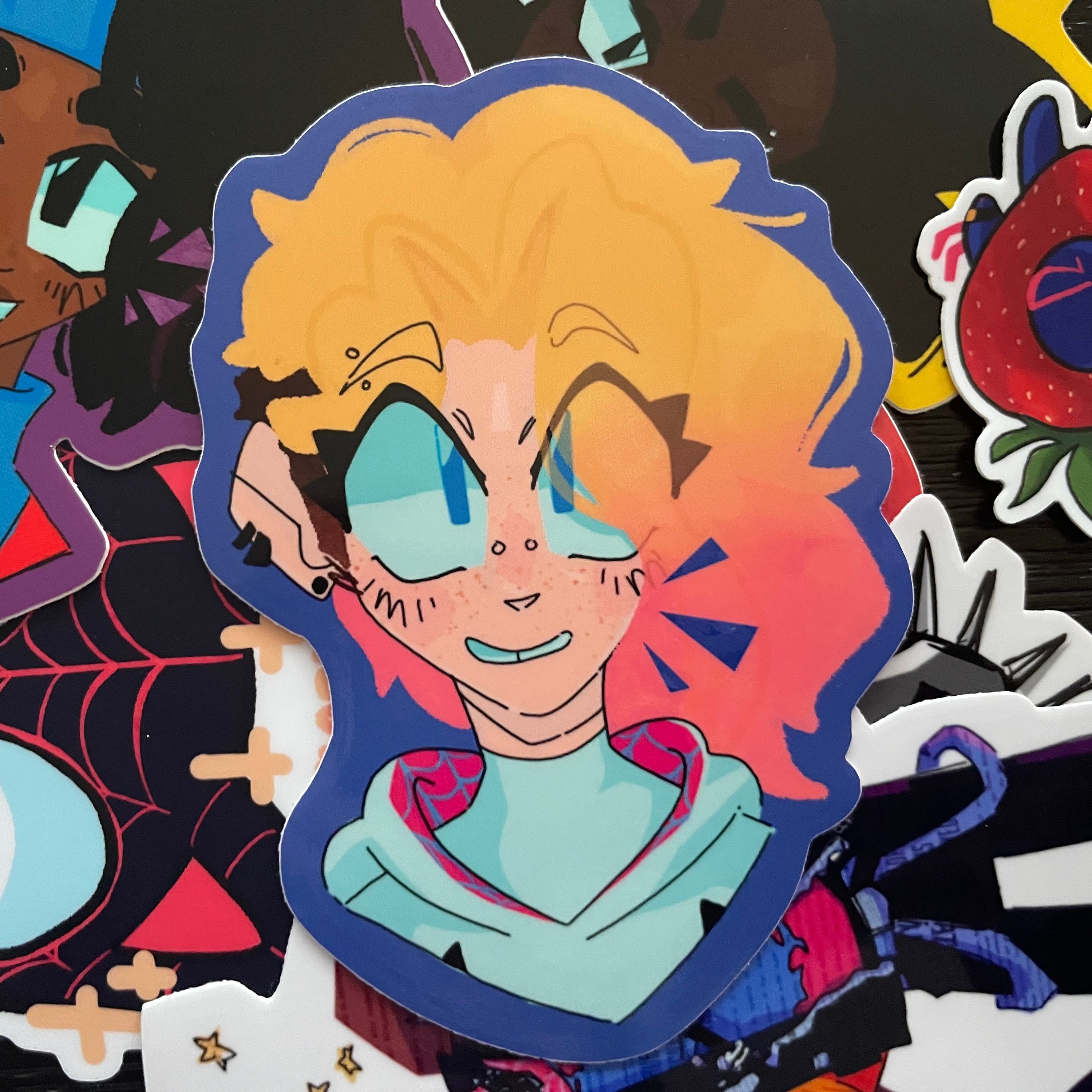 Spiderverse Stickers - Etsy