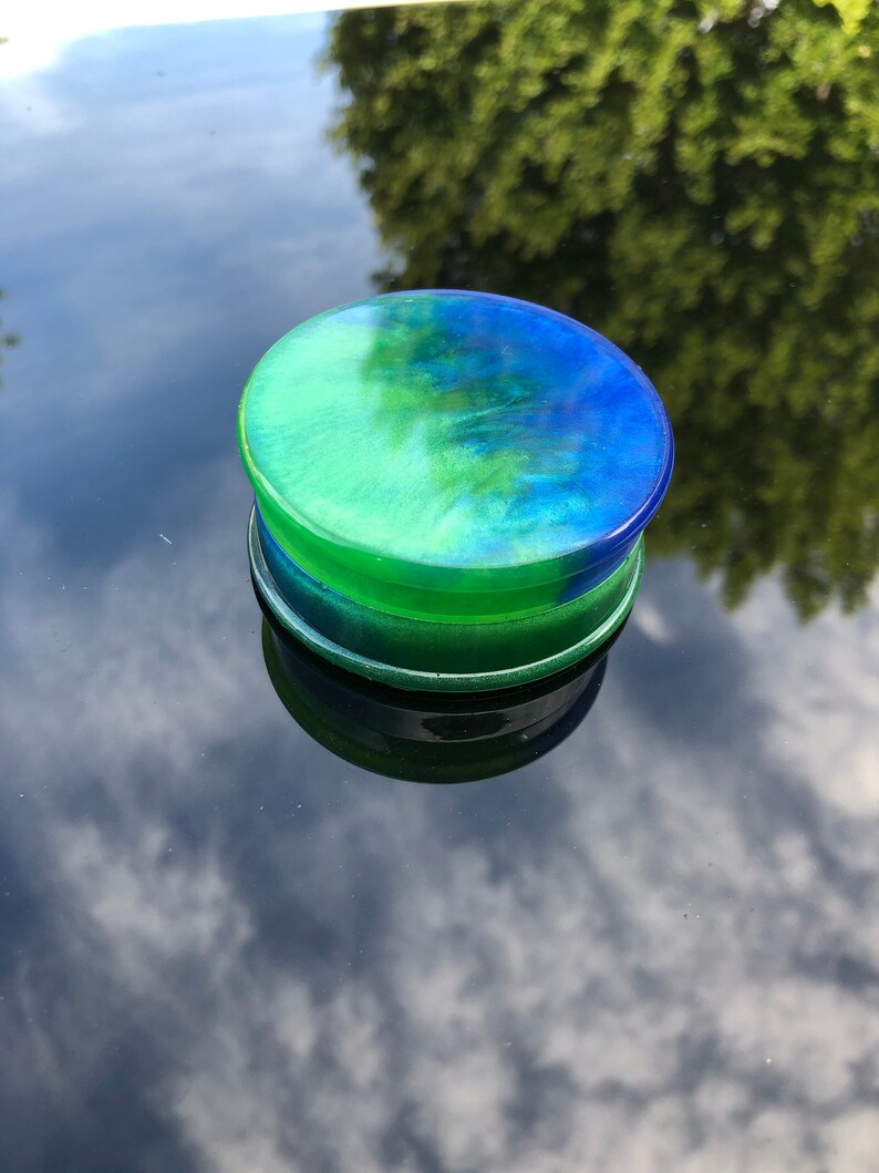 Blue/green Resin Grinder - Etsy