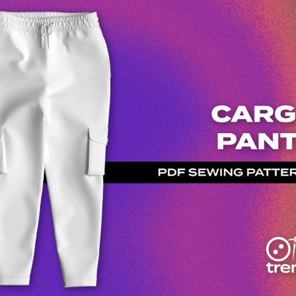 Cargo Pants Pattern - Etsy