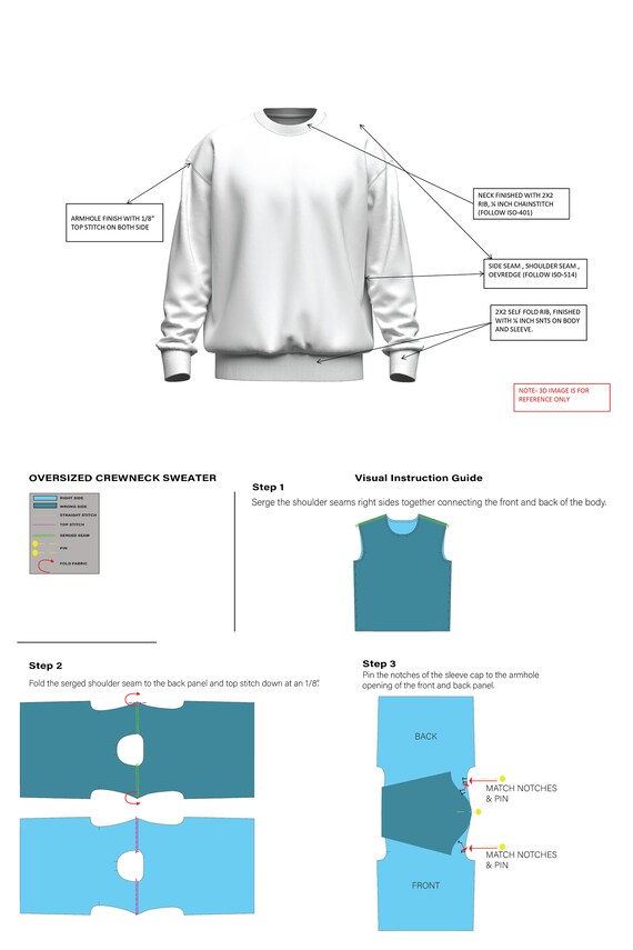 Kits & How To Craft Supplies & Tools Instant Download xs - xxl ...