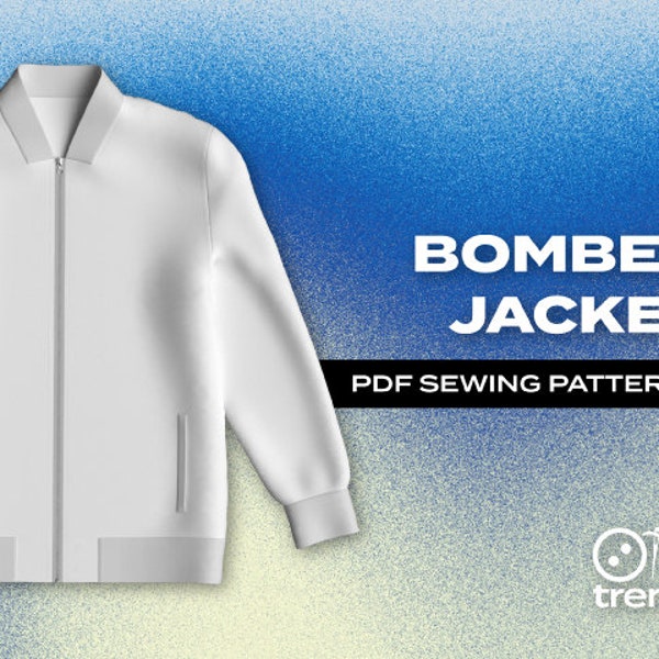 Bomber Jacket Pattern - Etsy