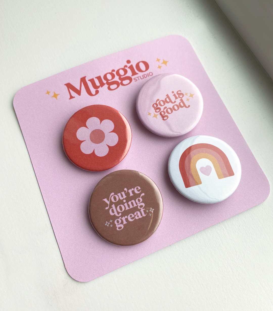 God is Good Button Set | Illustration | Digital Art | Artwork | Buttons ...